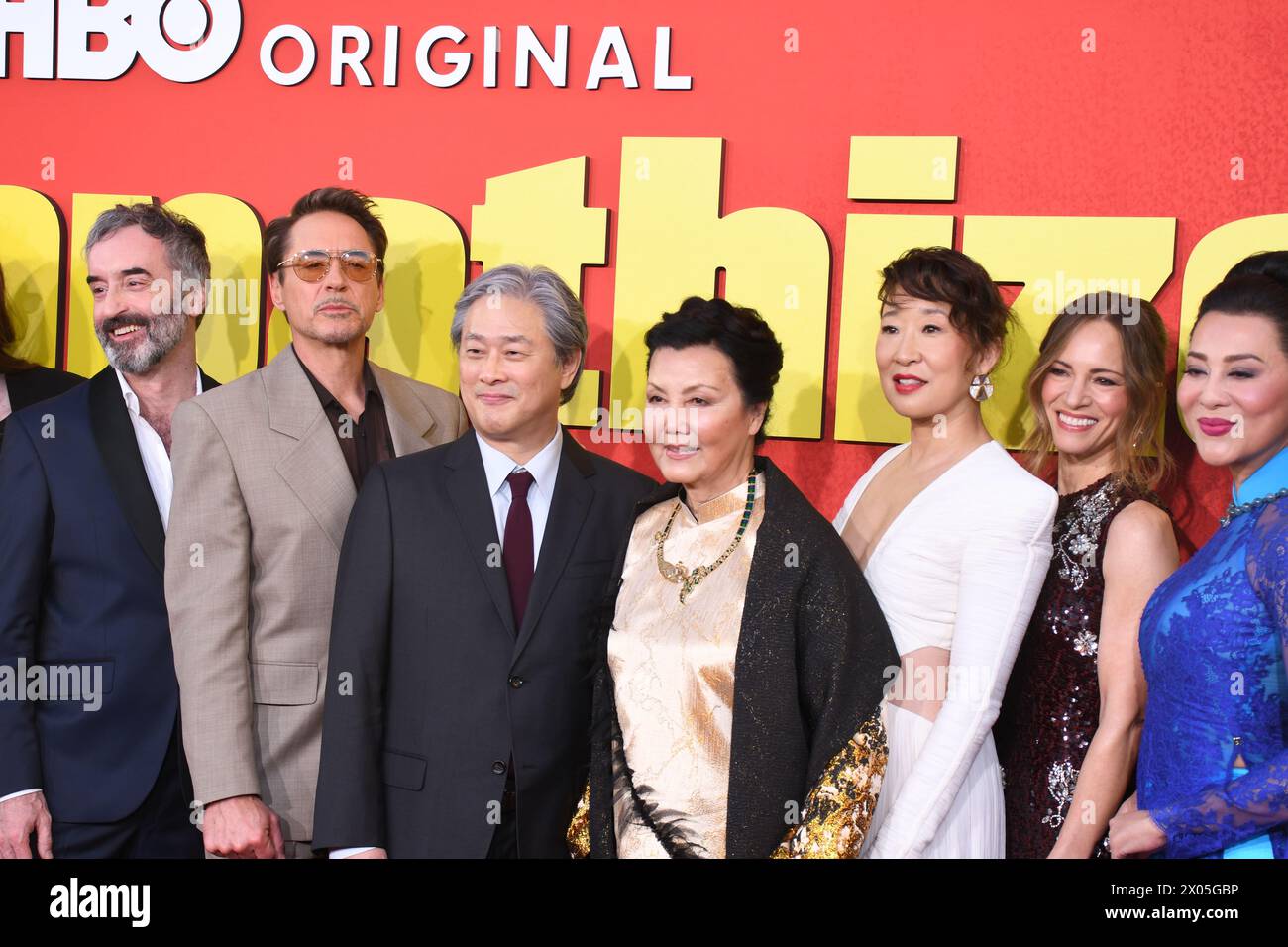 Los Angeles, California, USA 9th April 2024 (L-R) Showrunner Don ...