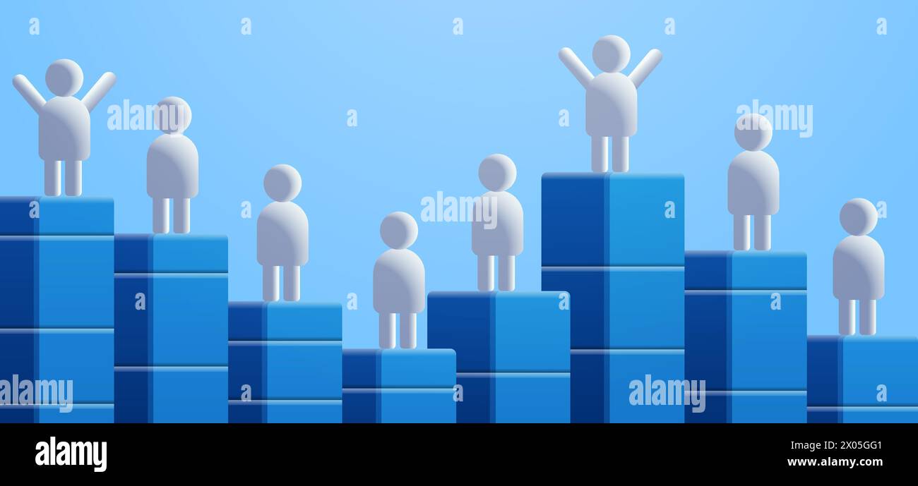 people icons person symbols for infographic human figures on statistic ...