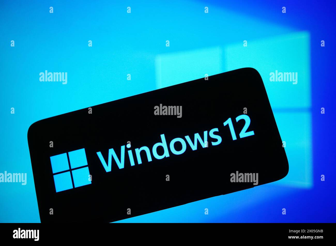 12 logo hi-res stock photography and images - Alamy