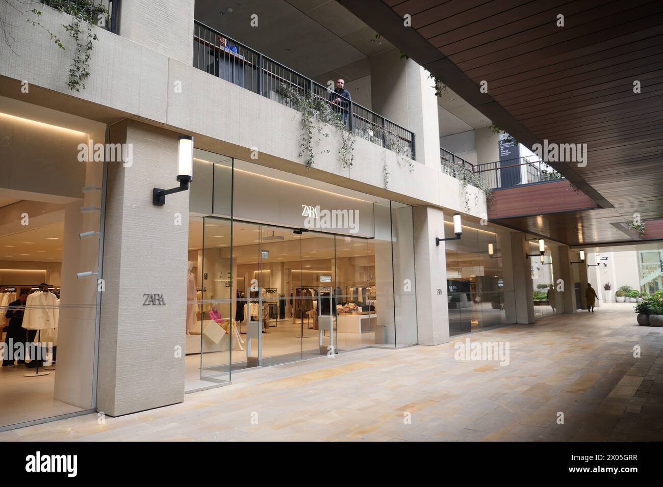 Turkey istanbul 18 july 2023., Zara store front featuring a metal sign ...