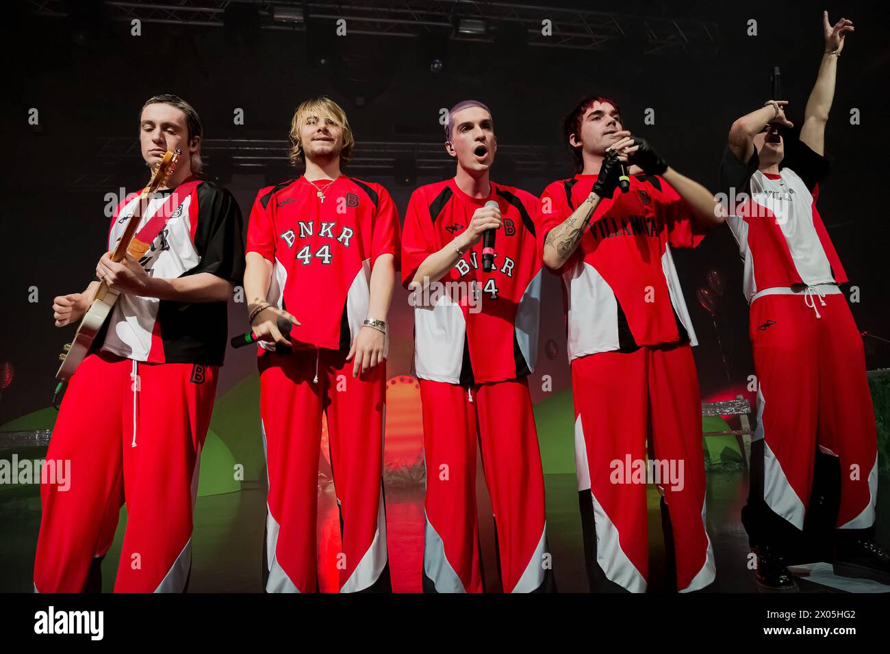 Alcatraz, Milano, Italy, April 09, 2024, BNKR44 during I Love Villanova ...