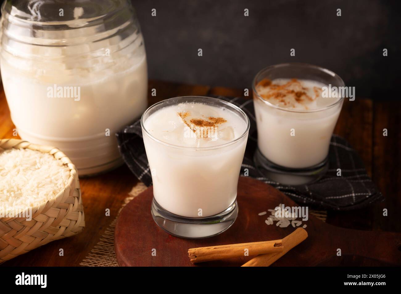 Agua de Horchata. Also known as horchata de arroz, it is one of the ...