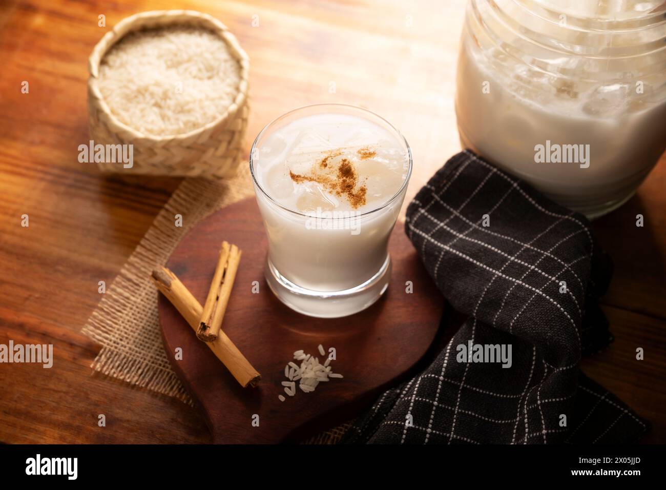 Agua de Horchata. Also known as horchata de arroz, it is one of the ...