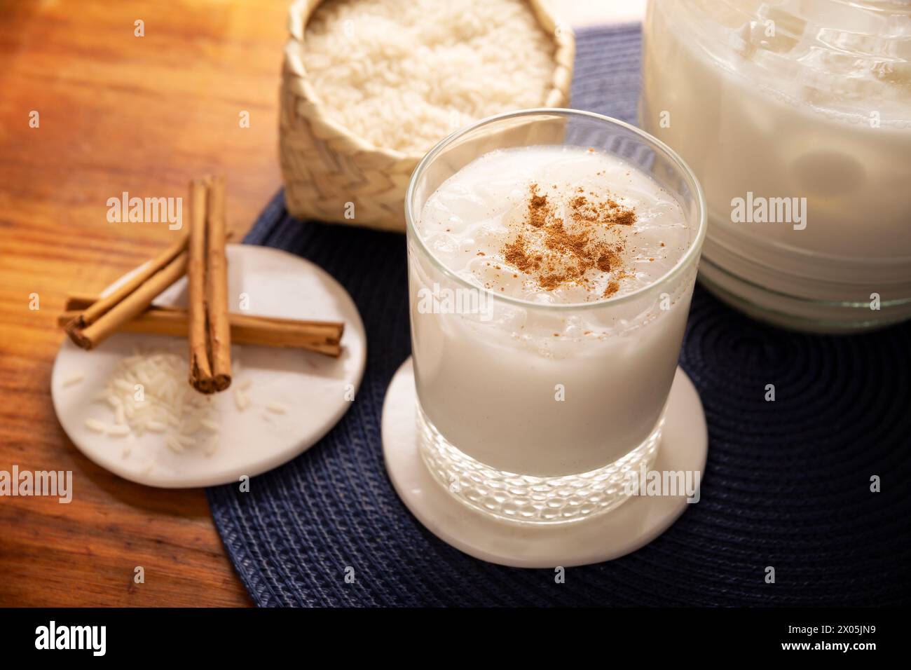 Agua de Horchata. Also known as horchata de arroz, it is one of the ...