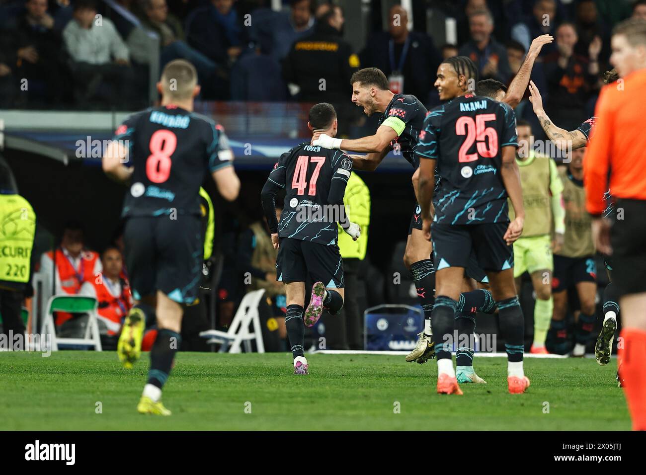 Madrid, Spain. 9th Apr, 2024. Phil Foden (ManC) Football/Soccer : Phil ...