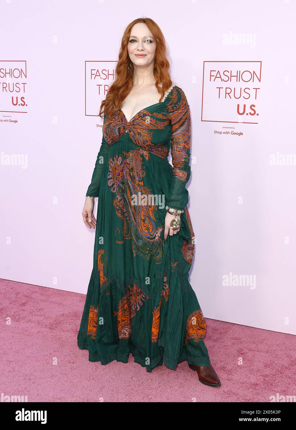 Beverly Hills, USA. 09th Apr, 2024. Christina Hendricks arrives at The ...