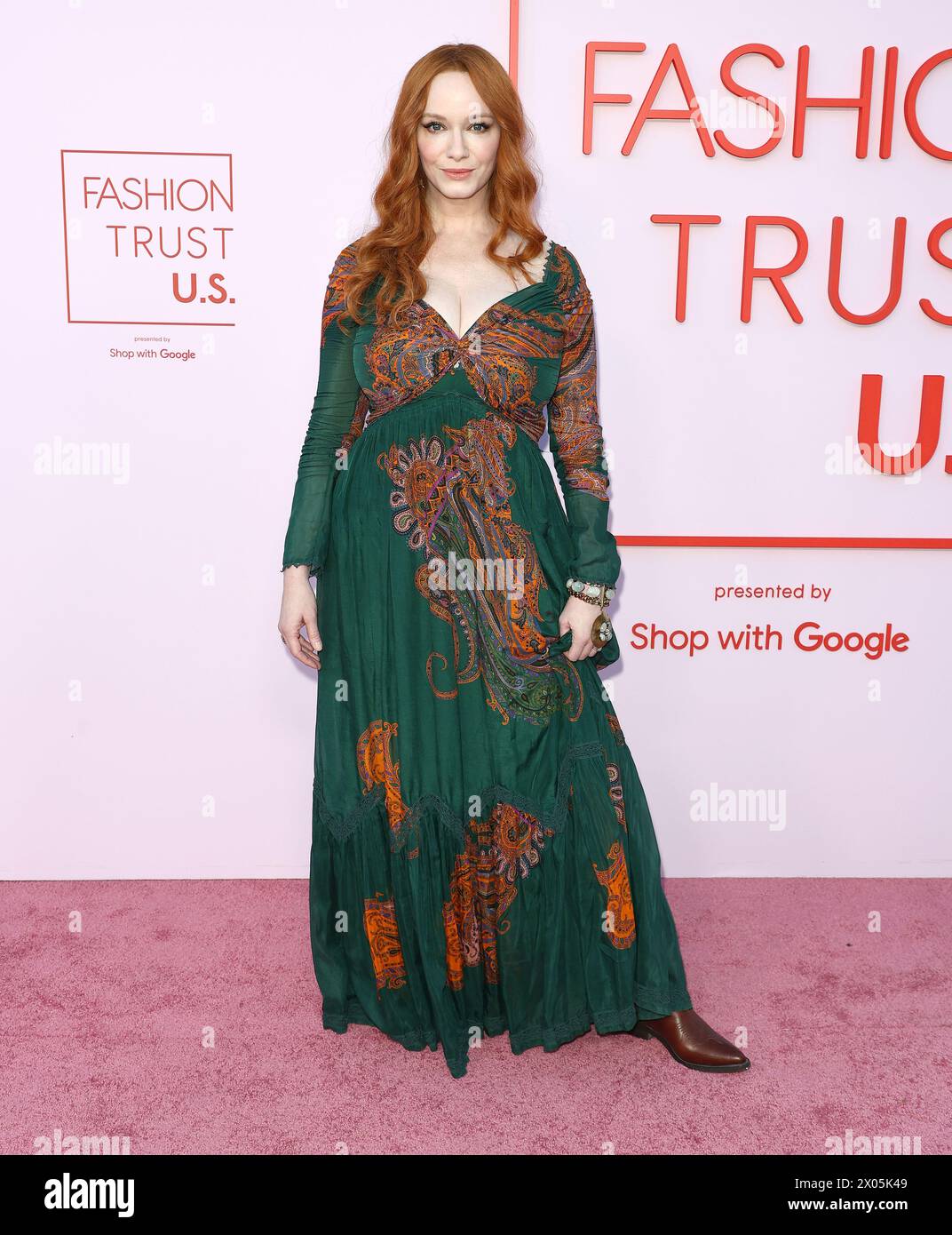 Beverly Hills, USA. 09th Apr, 2024. Christina Hendricks arrives at The ...