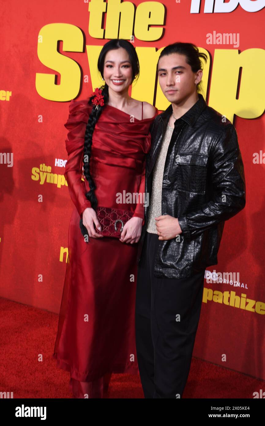 Los Angeles, California, USA 9th April 2024 Actress Jessica Truong and ...