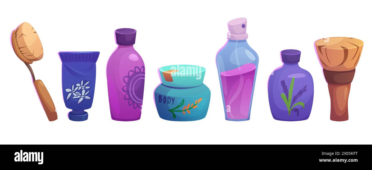 Cartoon lotion hi-res stock photography and images - Alamy