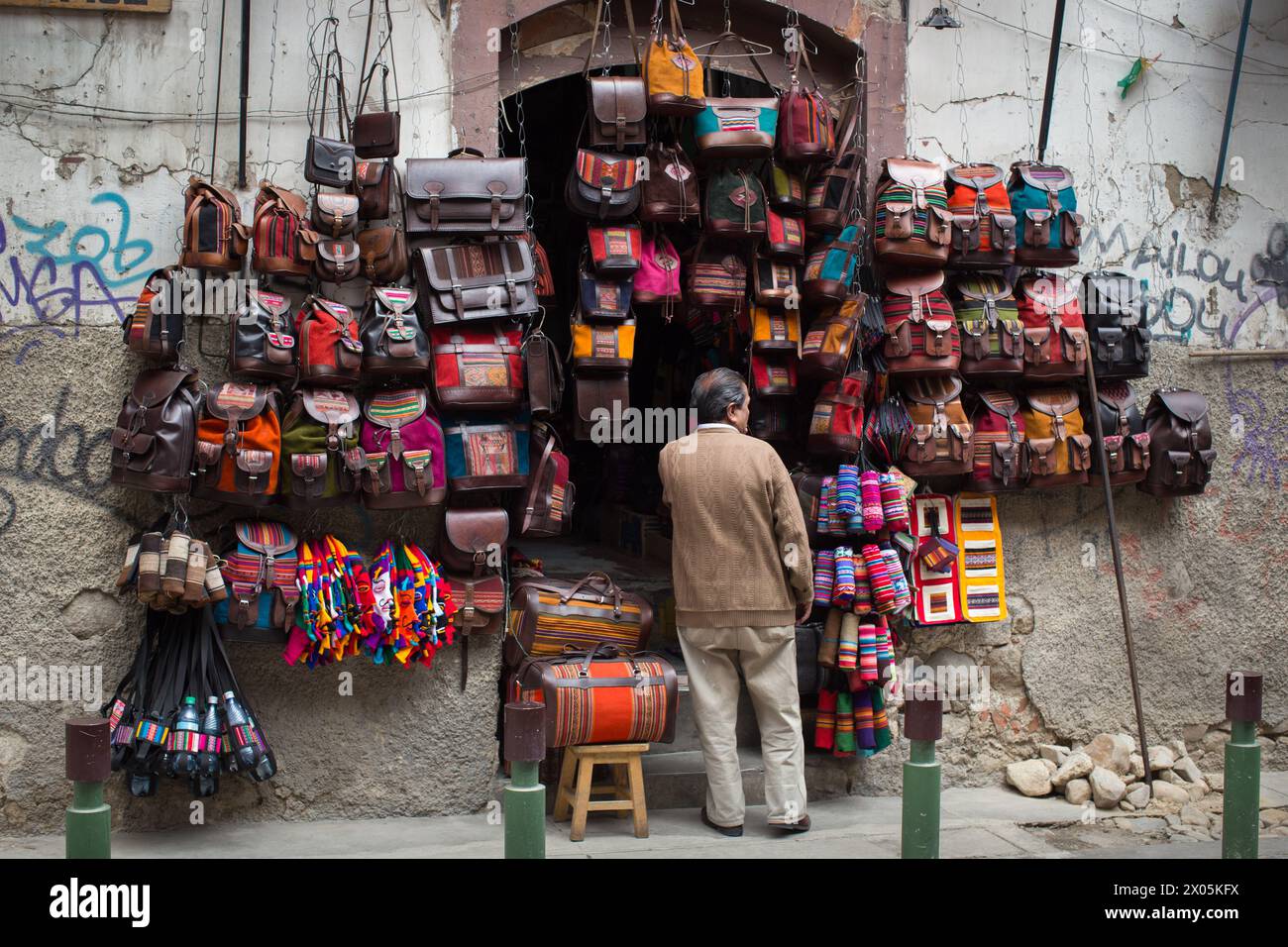 Traditional weaving of fine wool textiles in the Andean region of ...