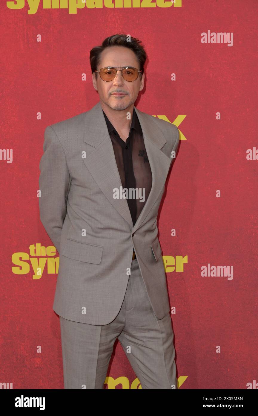 Robert downey jr the sympathizer hi-res stock photography and images ...