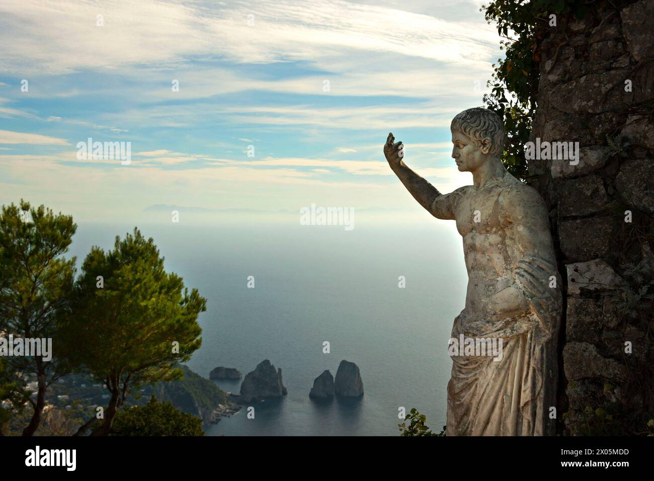Monte solaro faraglioni capri italy hi-res stock photography and images ...