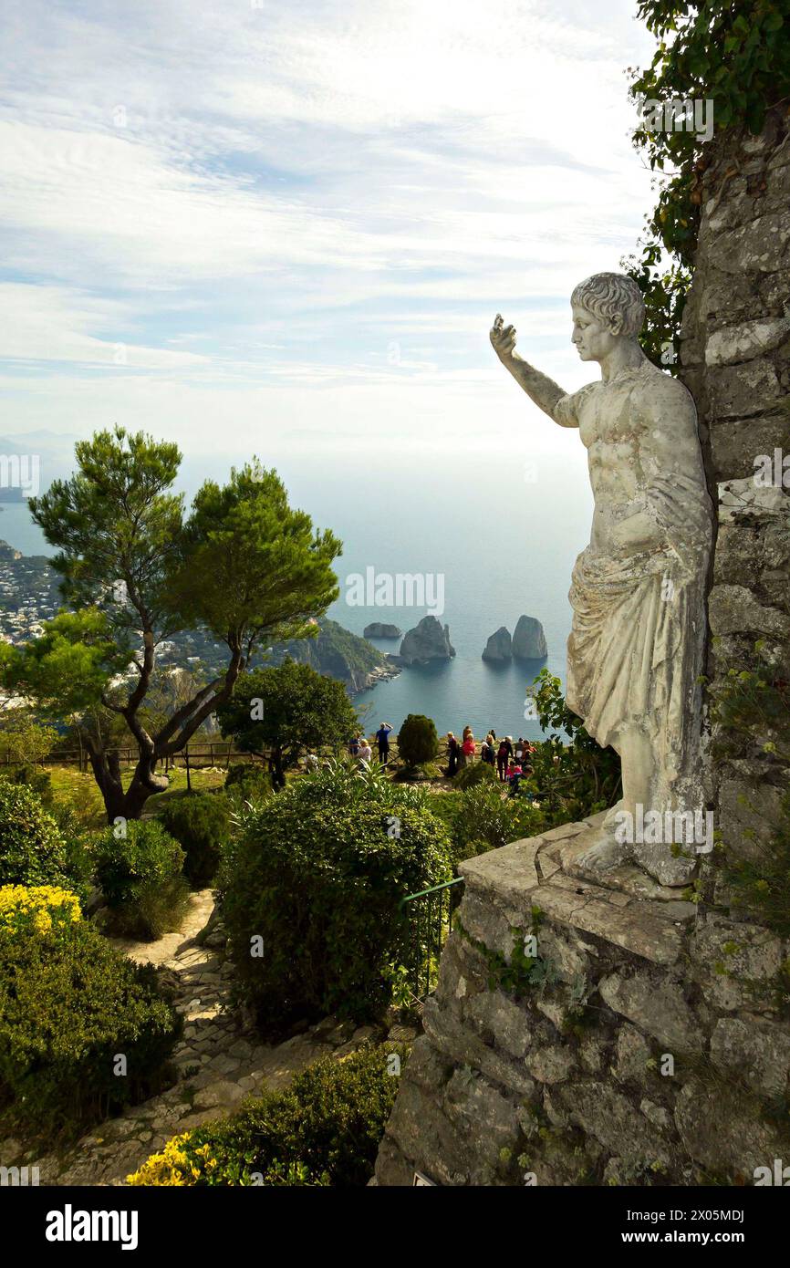 Monte solaro faraglioni capri italy hi-res stock photography and images ...