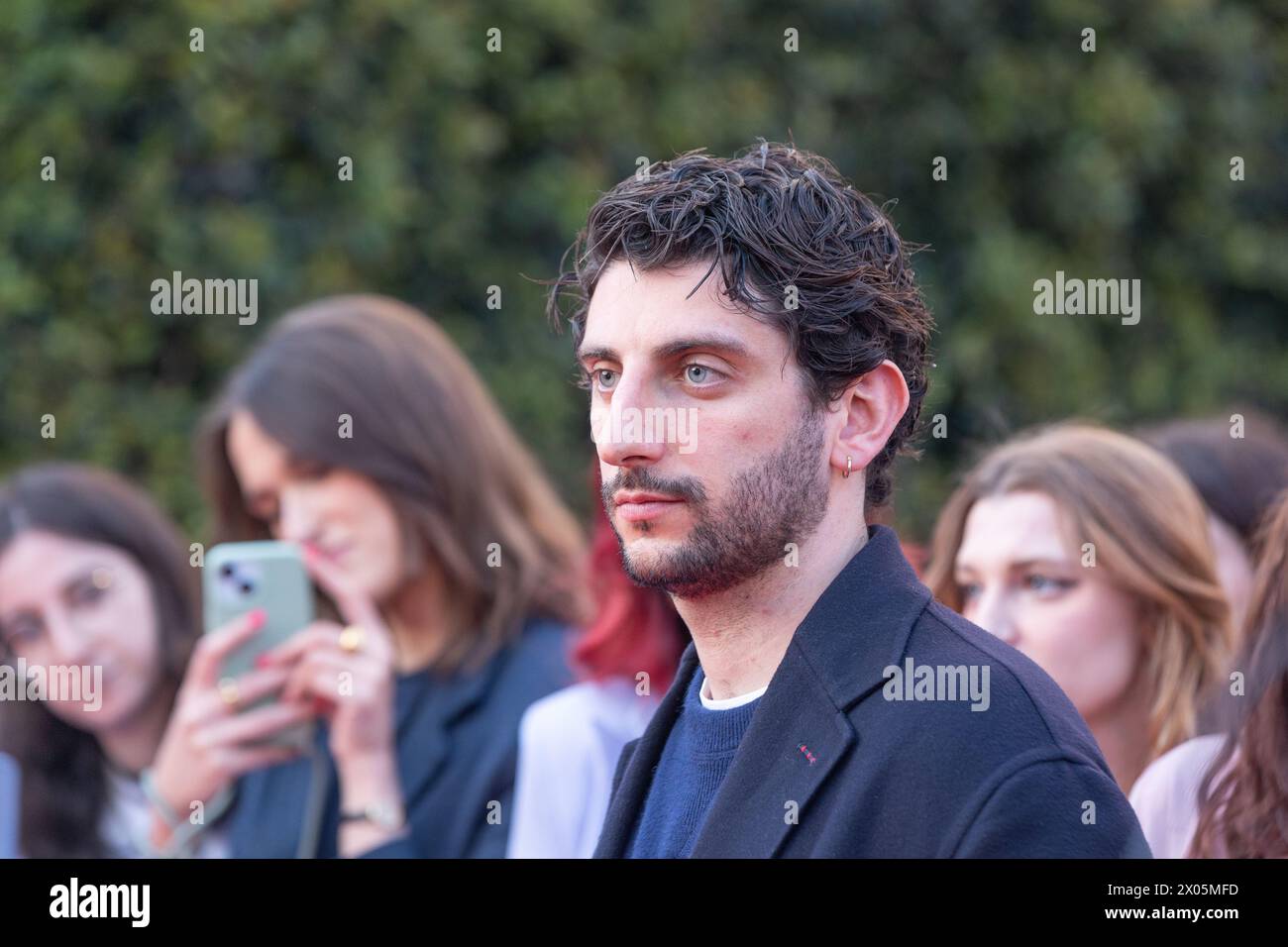 Rome, Italy. 08th Apr, 2024. Italian actor Pietro Castellitto attends ...