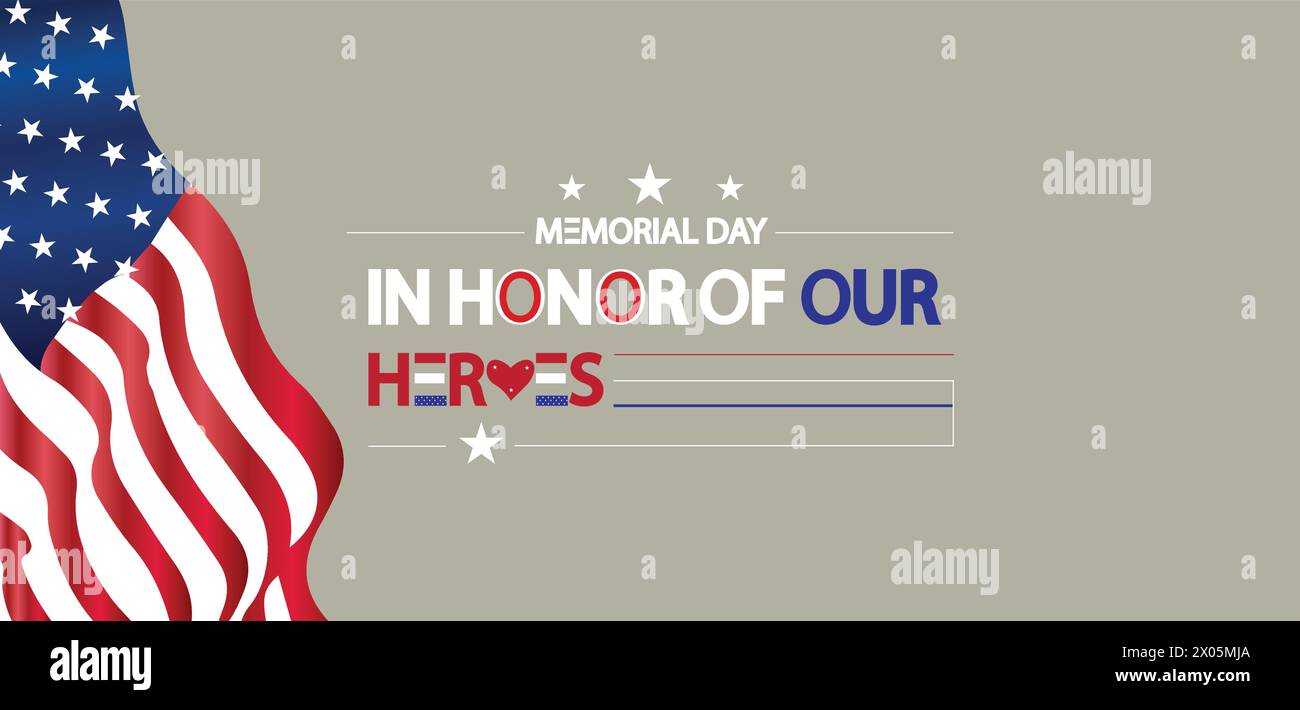 Memorial Day Illustrating the Heroism Soldiers Stock Vector Image & Art ...