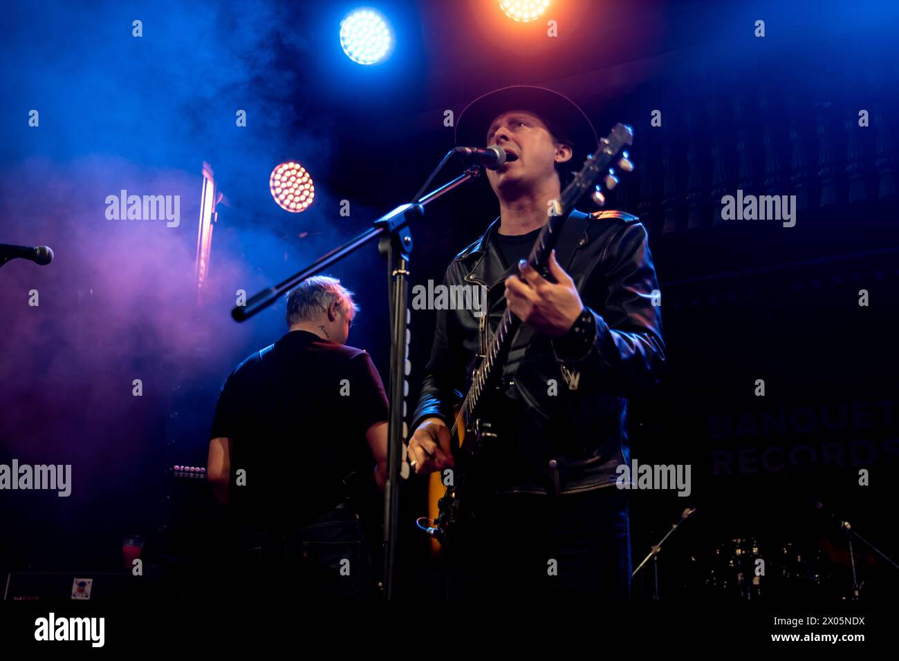 London, United Kingdom. 09th April 2024. Peter Doherty and Carl Barat ...