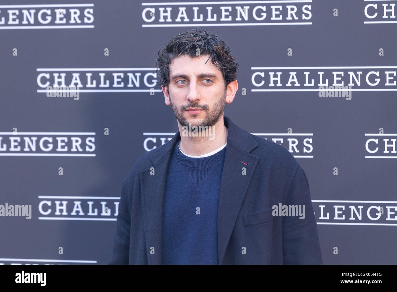 April 8, 2024, Rome, Italy: Italian actor Pietro Castellitto attends ...
