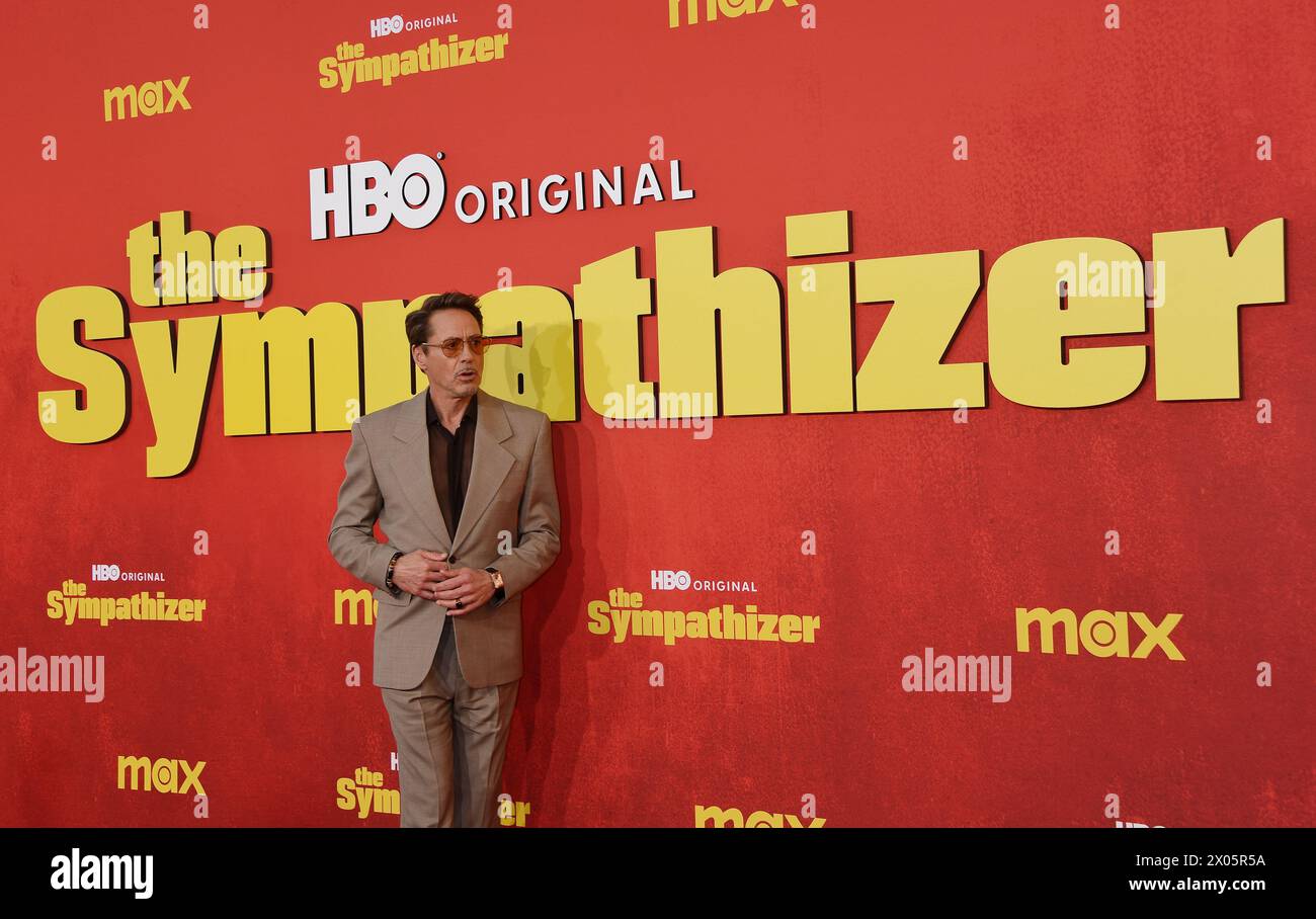 Los Angeles, USA. 09th Apr, 2024. Robert Downey Jr. arriving at HBO's ...