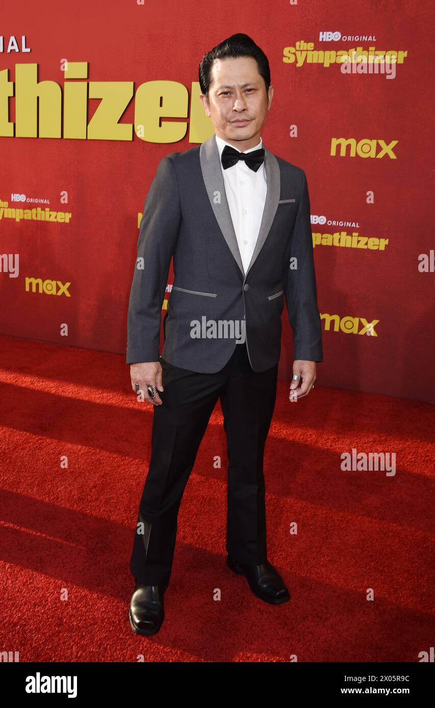 Los Angeles, USA. 09th Apr, 2024. Tien Pham arriving at HBO's “The Sympathizer” Premiere Red ...