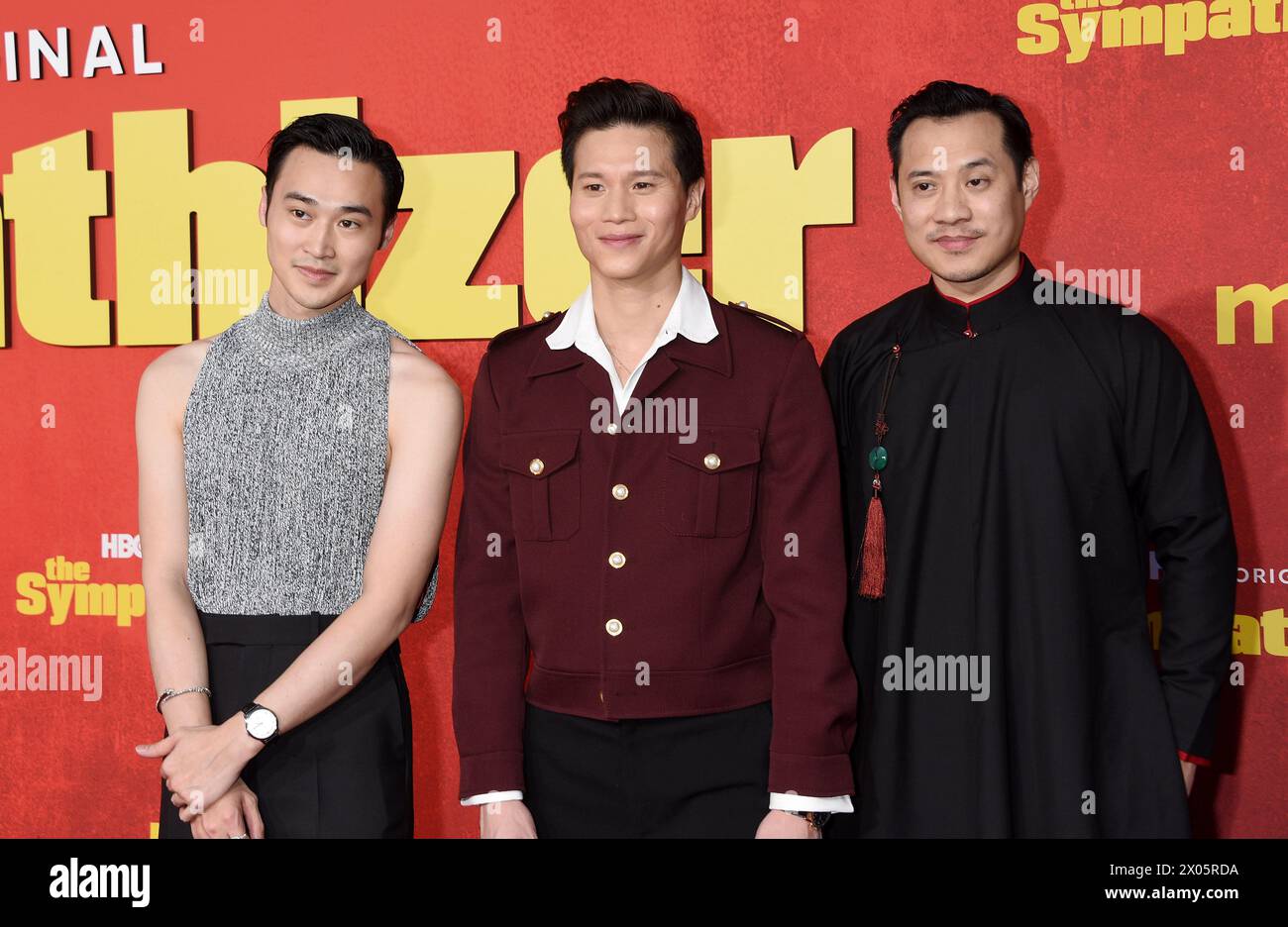 Los Angeles, USA. 09th Apr, 2024. Duy Nguyen, Hoa Xuande and Fred ...