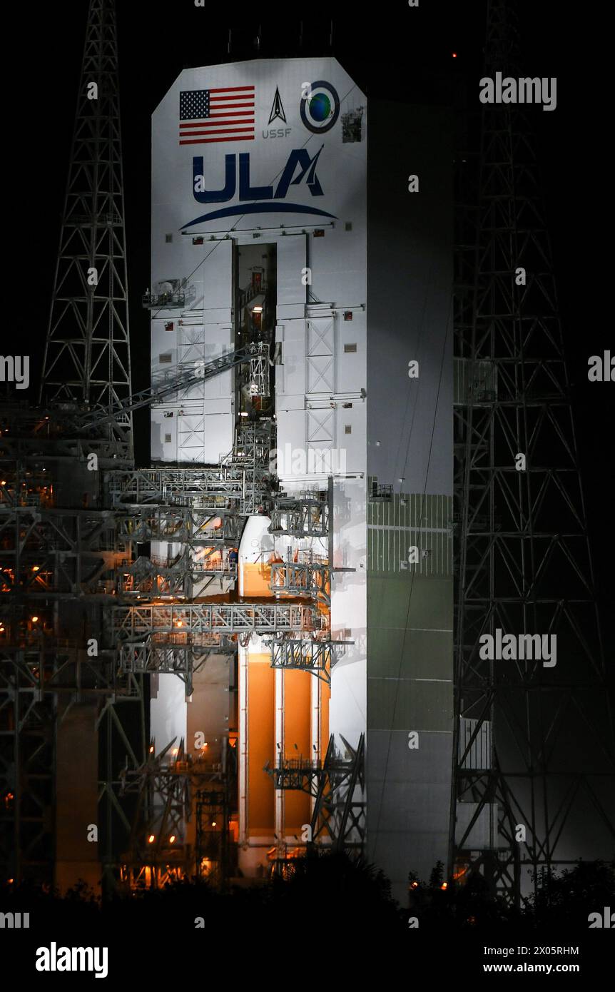 Cape Canaveral, United States. 09th Apr, 2024. A United Launch Alliance ...