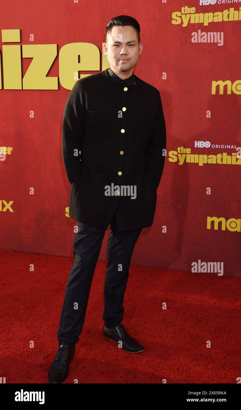 Los Angeles, USA. 09th Apr, 2024. Andrew Dinh arriving at HBO's “The ...