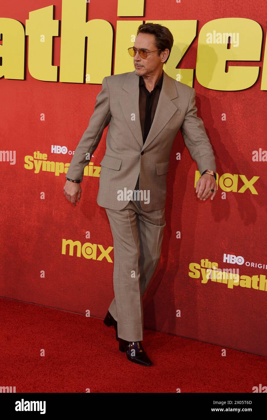 Los Angeles, USA. 09th Apr, 2024. Robert Downey Jr. arriving at HBO's ...