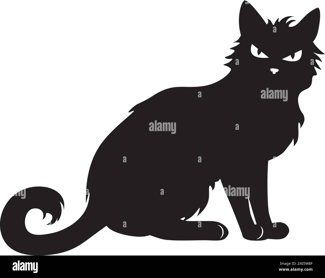 Cute detailed cat Cut Out Stock Images & Pictures - Alamy