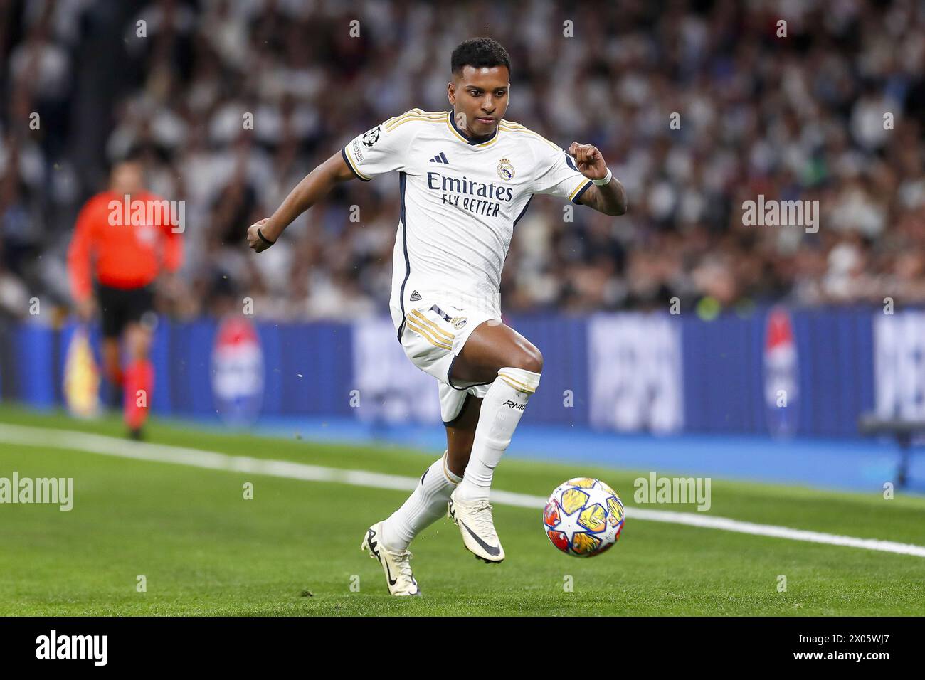 Rodrygo Goes of Real Madrid during the UEFA Champions League, Quarter ...