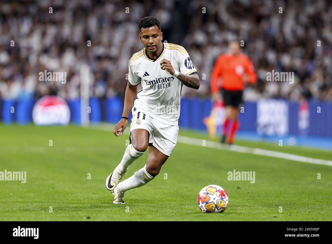 Rodrygo Goes of Real Madrid during the UEFA Champions League, Quarter ...