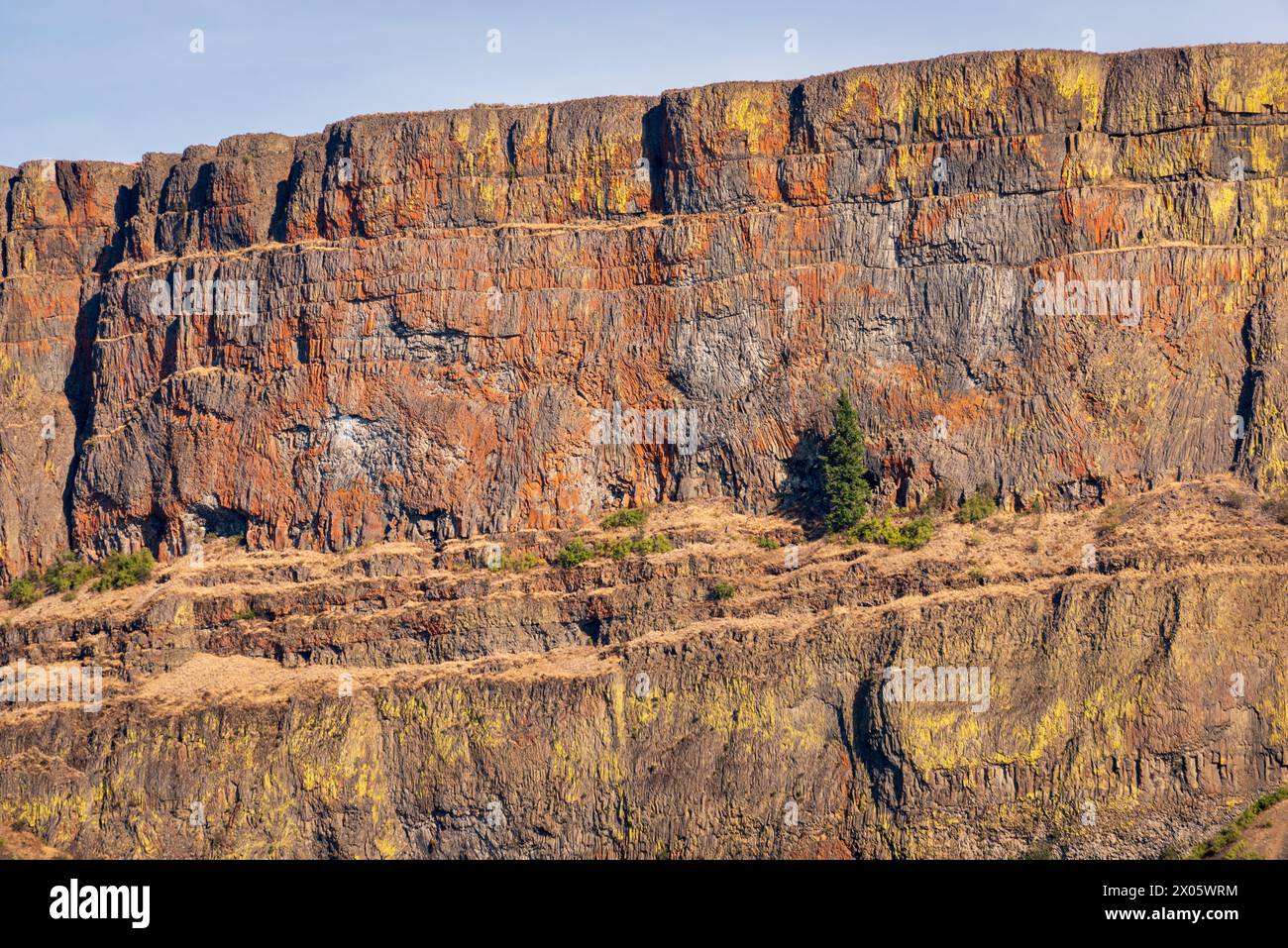 Steamboat Rock State Park by Banks Lake in the Grand Coulee, in ...