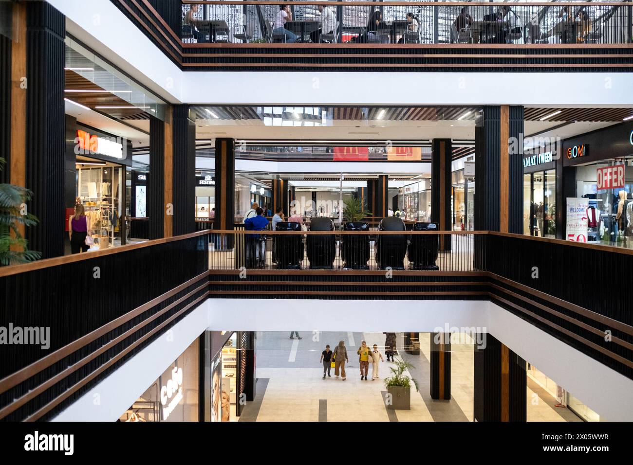Aeria Mall, the major shopping centre in Anfa Park, a new district ...