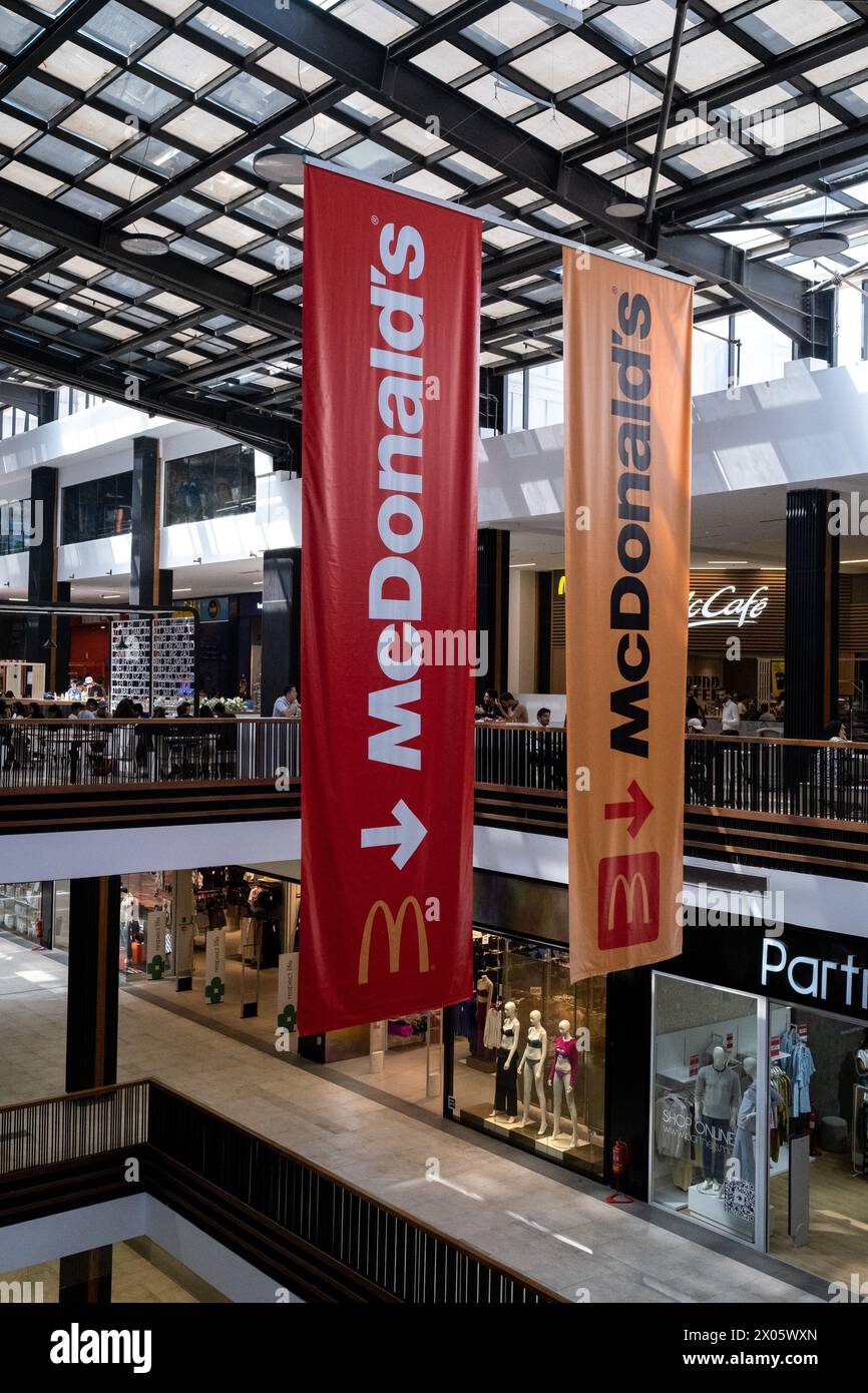 McDonald's, the fast-food chain at Aeria Mall, the major shopping ...