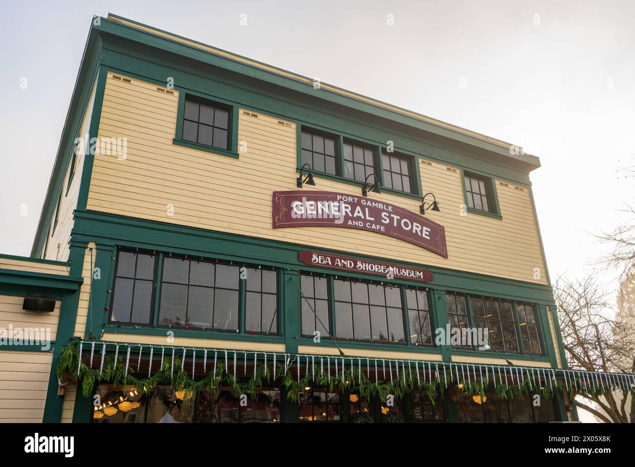 Port Gamble Historic District, National Historic Landmark in Washington ...