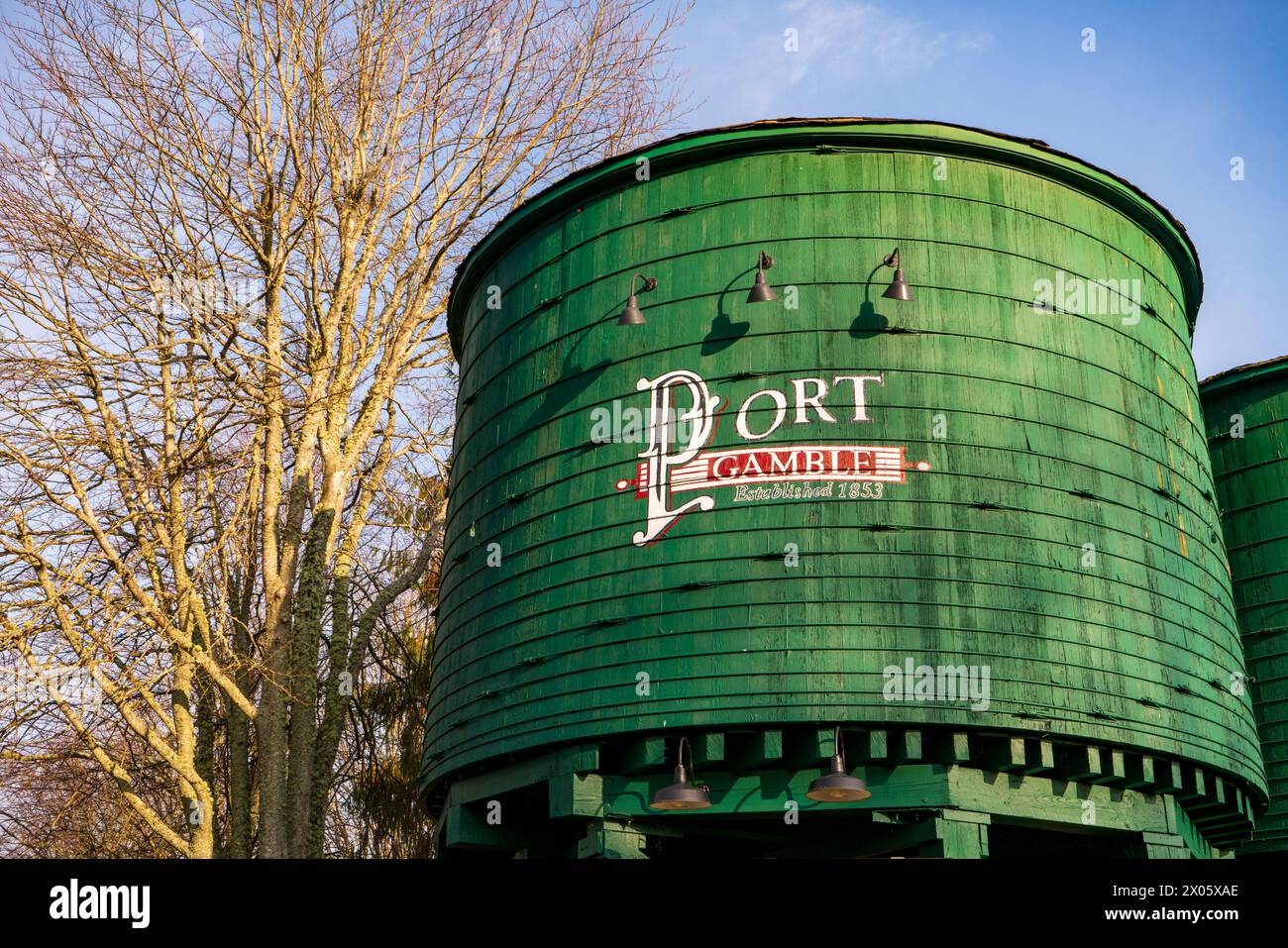 Port Gamble Historic District, National Historic Landmark in Washington ...