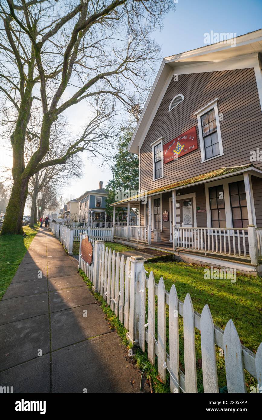 Port Gamble Historic District, National Historic Landmark in Washington ...