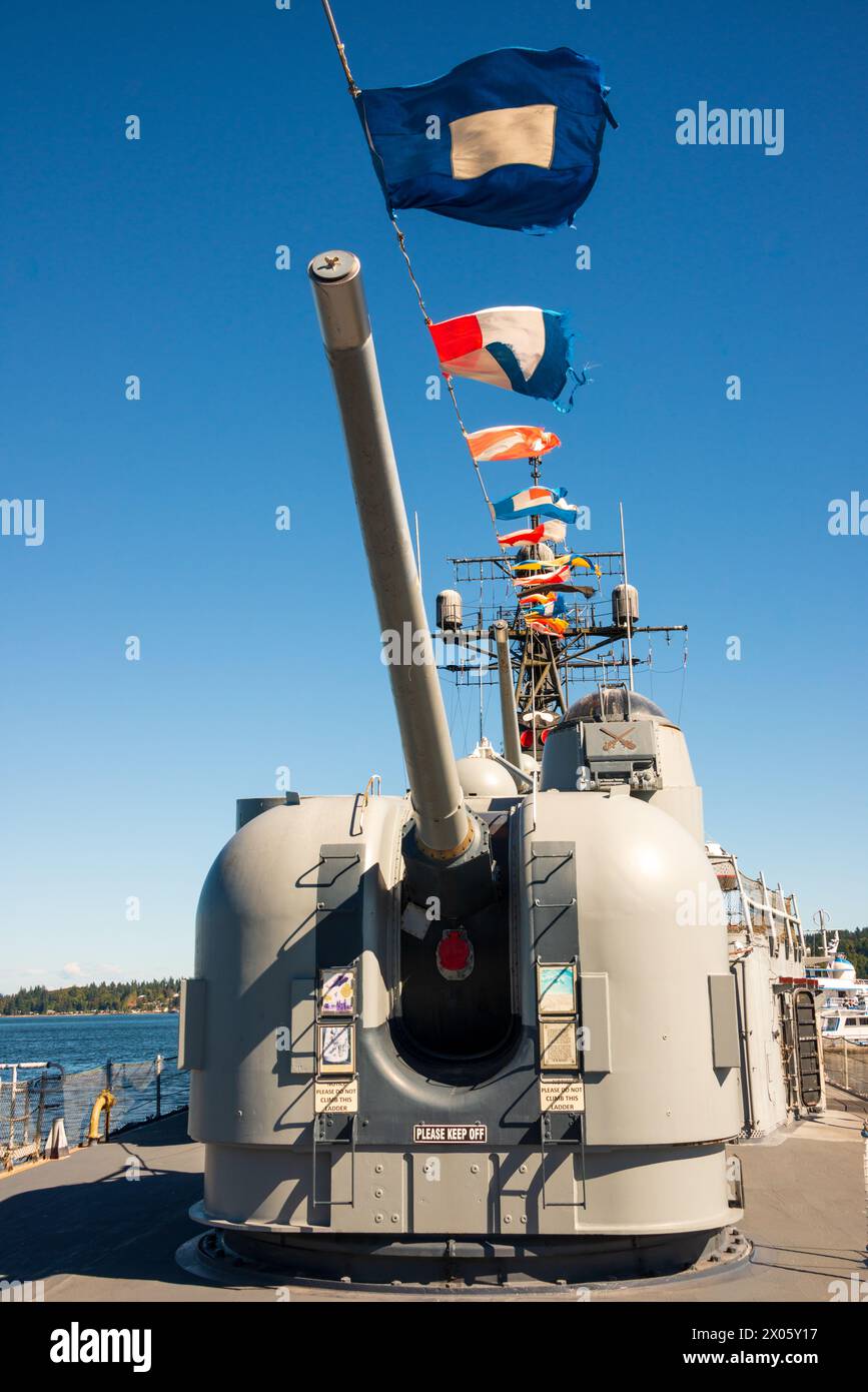 The USS Turner Joy, Forrest Sherman-class destroyer in the United ...