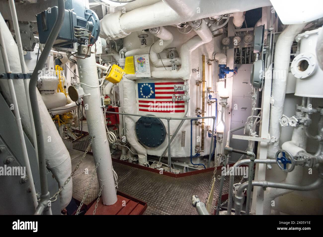 The USS Turner Joy, Forrest Sherman-class destroyer in the United ...