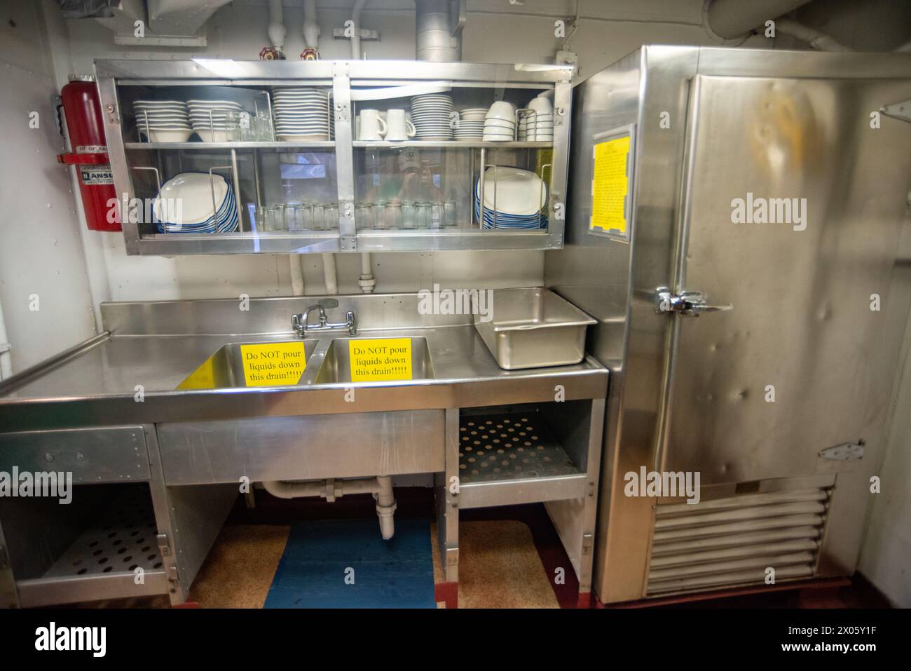 The USS Turner Joy, Forrest Sherman-class destroyer in the United ...