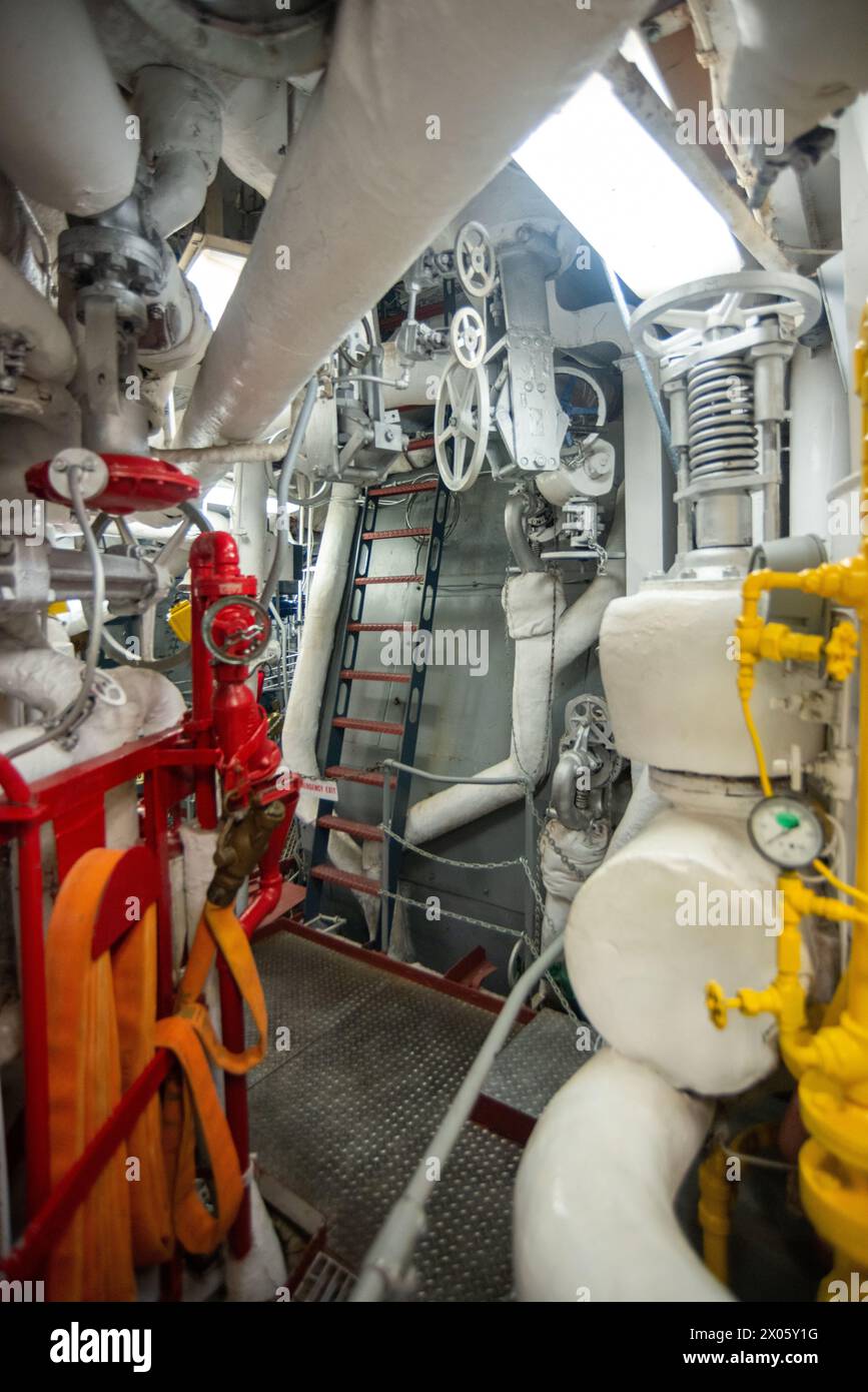 The USS Turner Joy, Forrest Sherman-class destroyer in the United ...