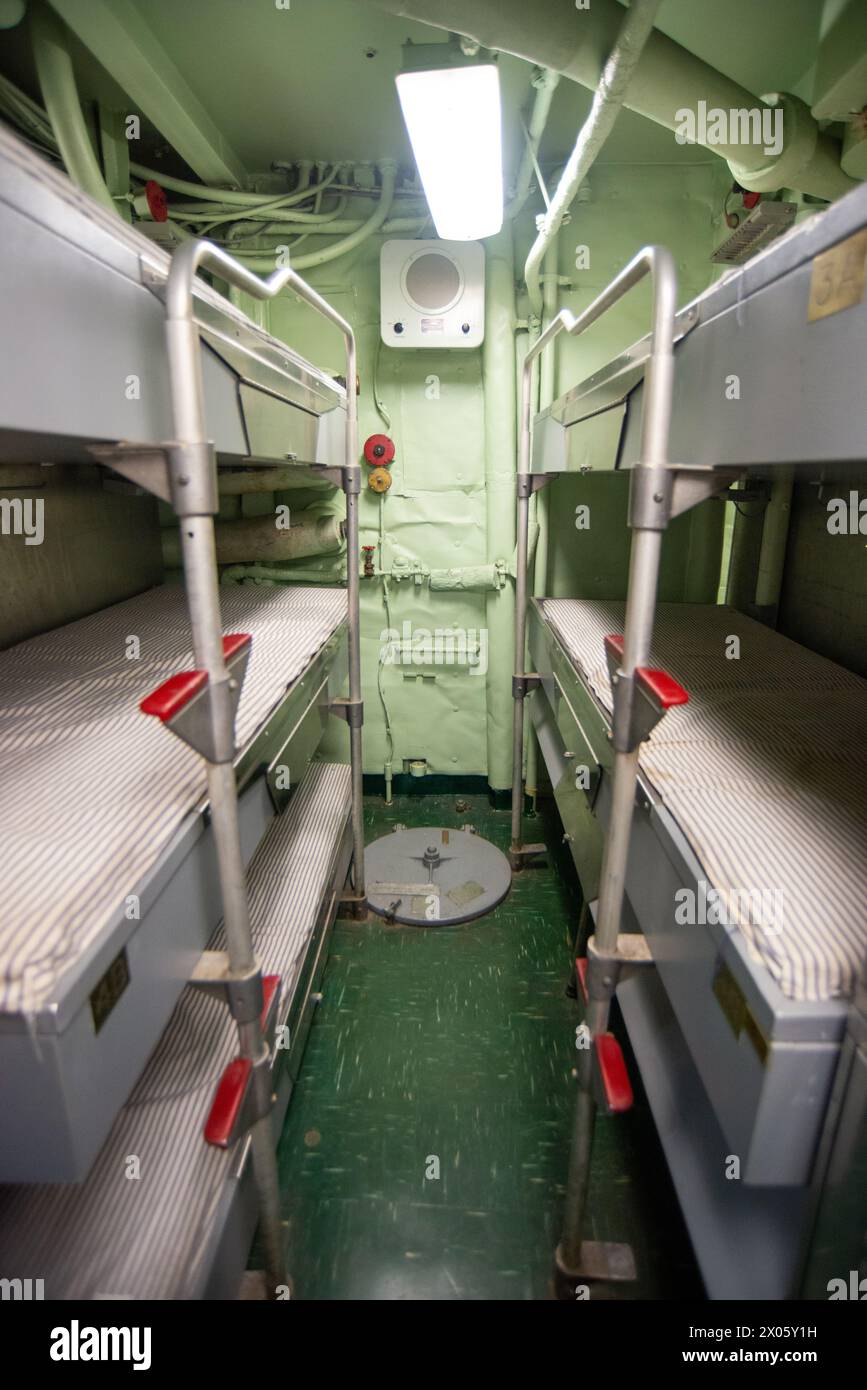 The USS Turner Joy, Forrest Sherman-class destroyer in the United ...