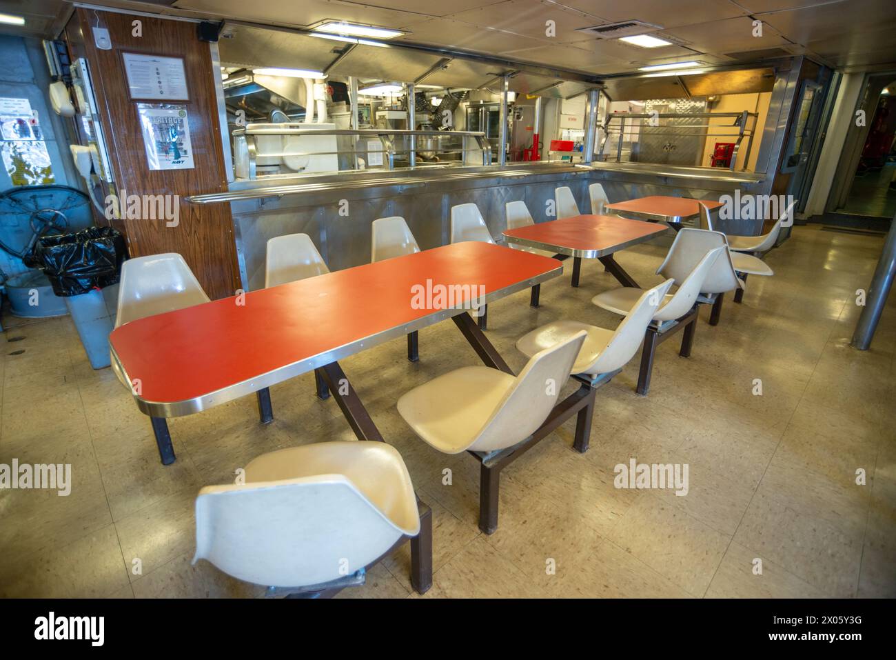 The USS Turner Joy, Forrest Sherman-class destroyer in the United ...