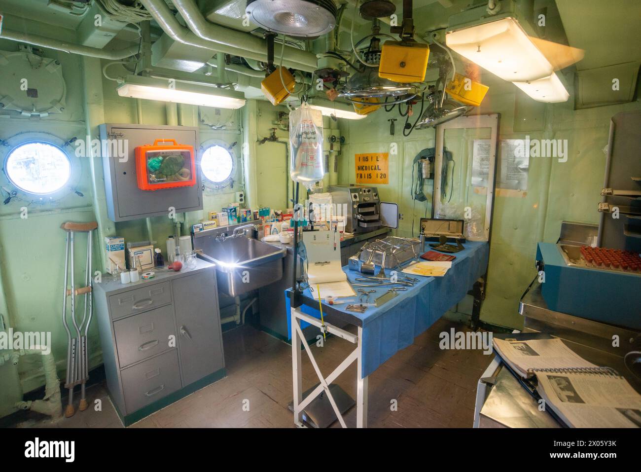The USS Turner Joy, Forrest Sherman-class destroyer in the United ...