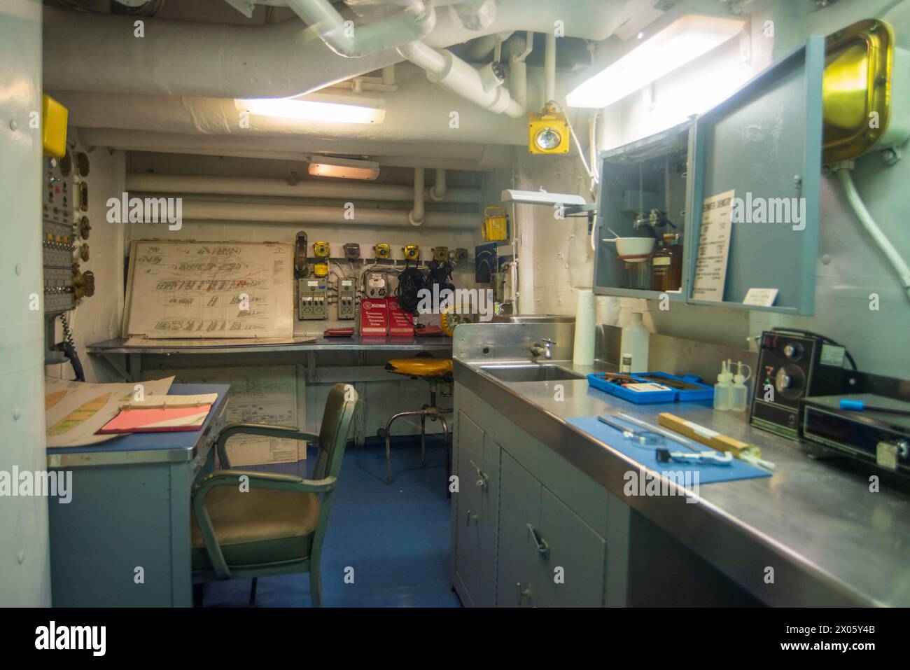 The USS Turner Joy, Forrest Sherman-class destroyer in the United ...