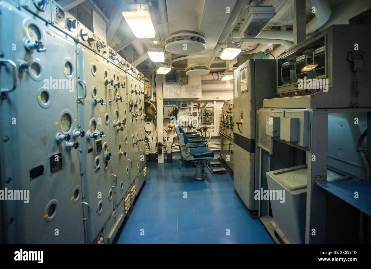 The USS Turner Joy, Forrest Sherman-class destroyer in the United ...