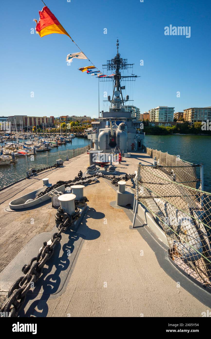 The USS Turner Joy, Forrest Sherman-class destroyer in the United ...