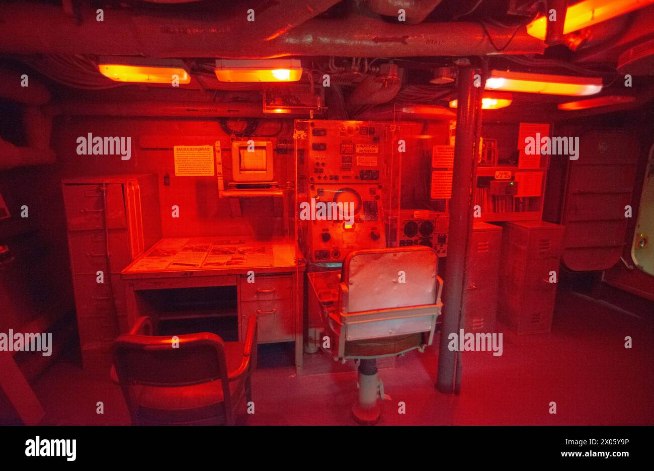 The USS Turner Joy, Forrest Sherman-class destroyer in the United ...