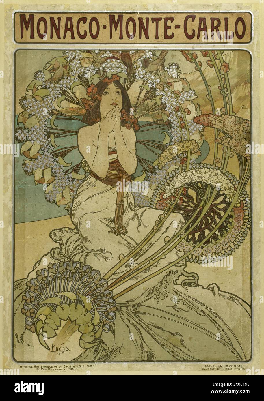 Alphonse mucha monaco monte carlo hi-res stock photography and images ...