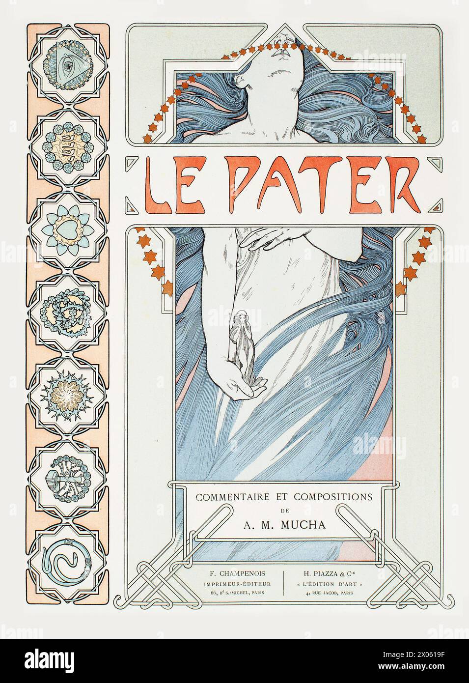 Art Nouveau by Alphonse Mucha - Le Pater - Commentaire et Compositions ...
