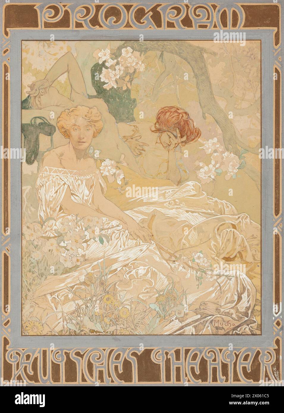 Alfons mucha 1860 1939 hi-res stock photography and images - Alamy